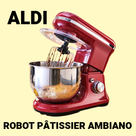 Robot pâtissier Aldi Ambiano 59,99€