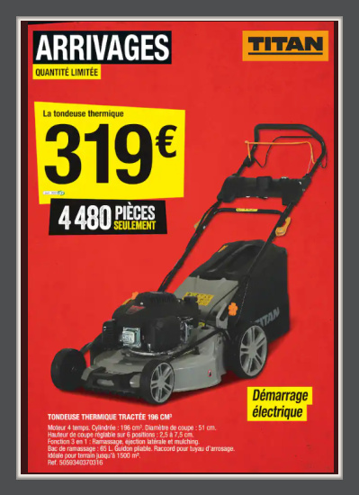 Tracteur Tondeuse Pas Cher Brico Depot