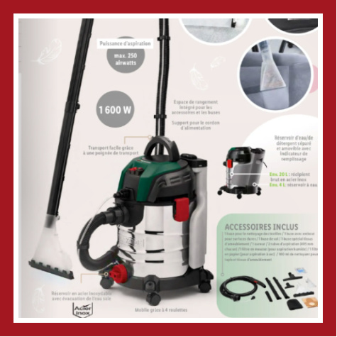 Aspirateur Injecteur Extracteur Lidl Avis