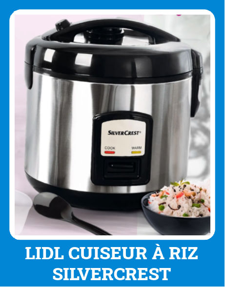 Cuiseur à riz Lidl Silvercrest 19,99€