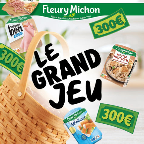 Grand Jeu Fleury Michon 2024 - Grandjeu fleurymichon fr