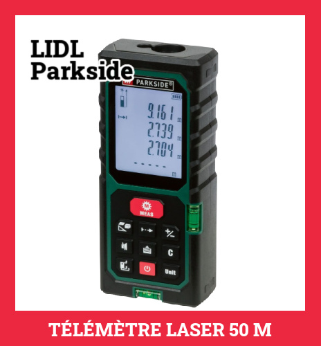 Telemetre Laser Lidl