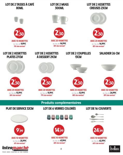 Collecteur vignettes Livellara Milano Intermarché 2024 2025