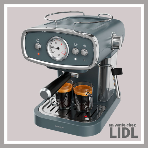Machine à expresso Lidl SilverCrest 39,99€